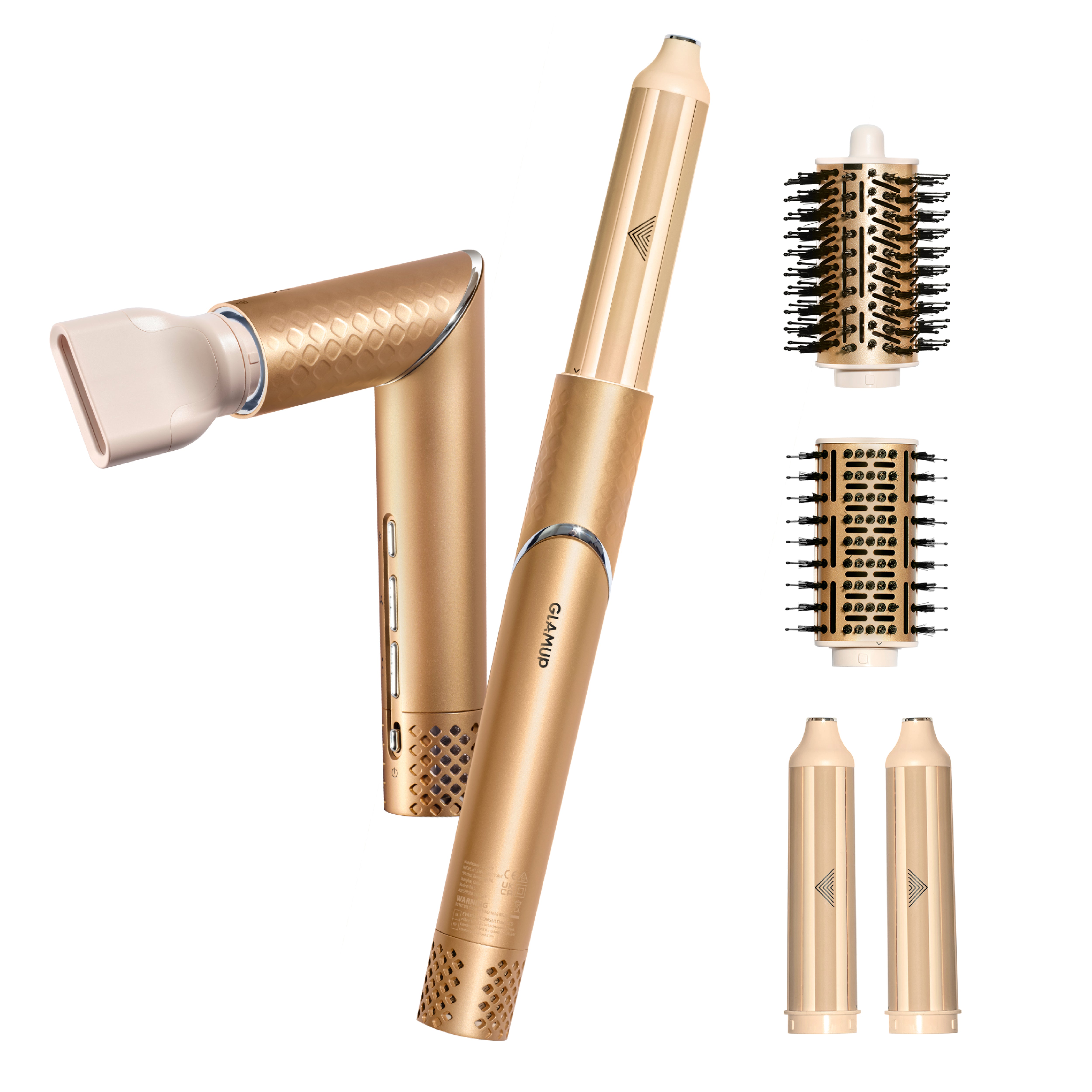 FlexAir™ 5-in-1 Hot Air Styler | GLAMUP – GLAMUP Hair Styler